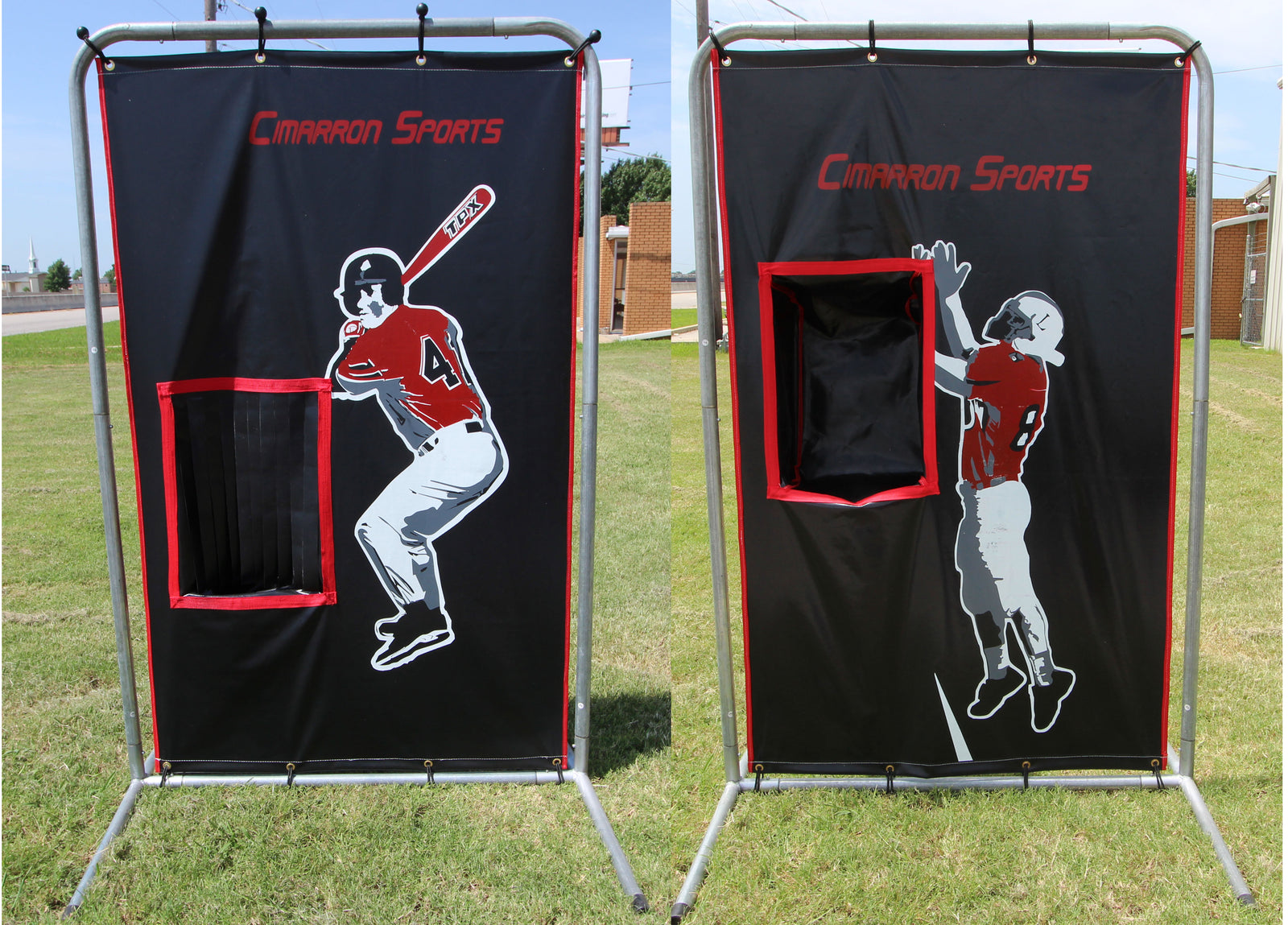 2-Sport Catcher Vinyl Backstop & Frame