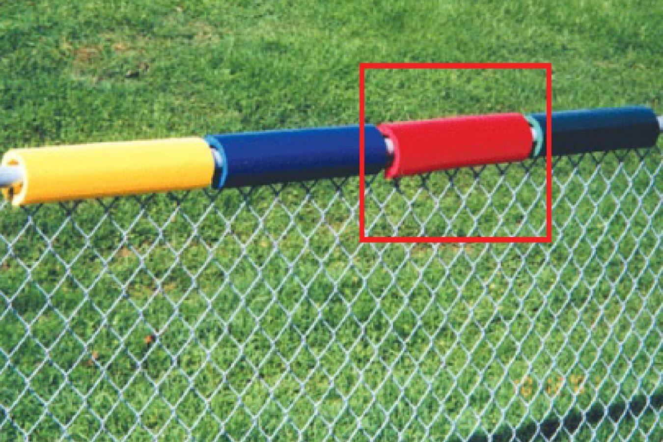 Premium Red Safe Foam Fence Padding